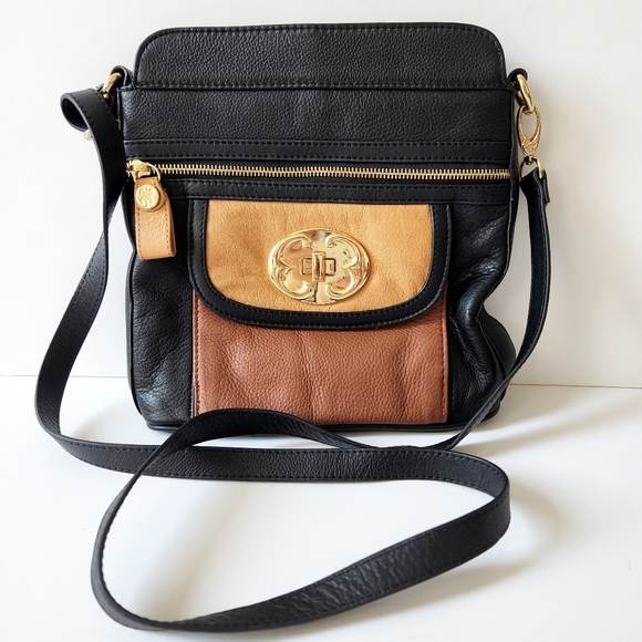 Emma Fox | Bags | Emma Fox Colorblock Crossbody Bag | Poshmark
